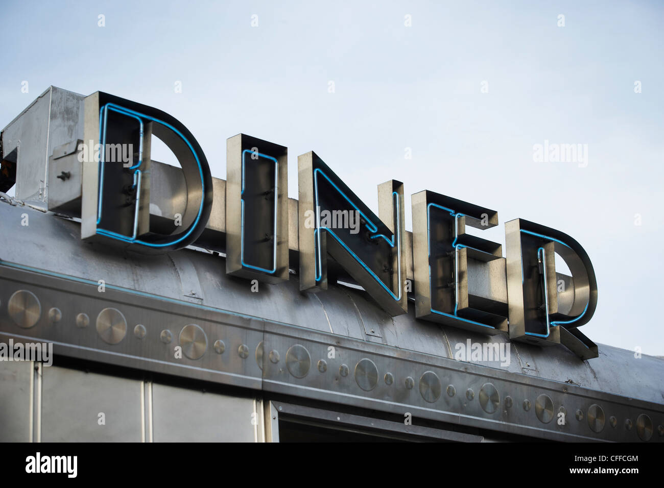 Diner sign hi-res stock photography and images - Alamy