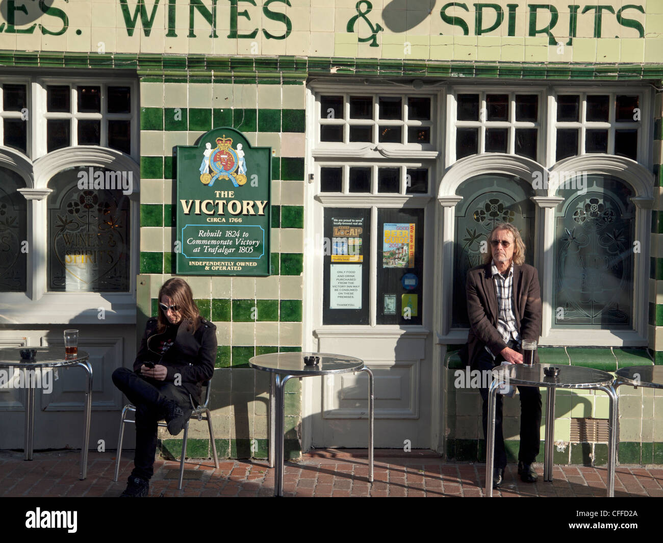 The Victory pub in Brighton Stock Photo - Alamy