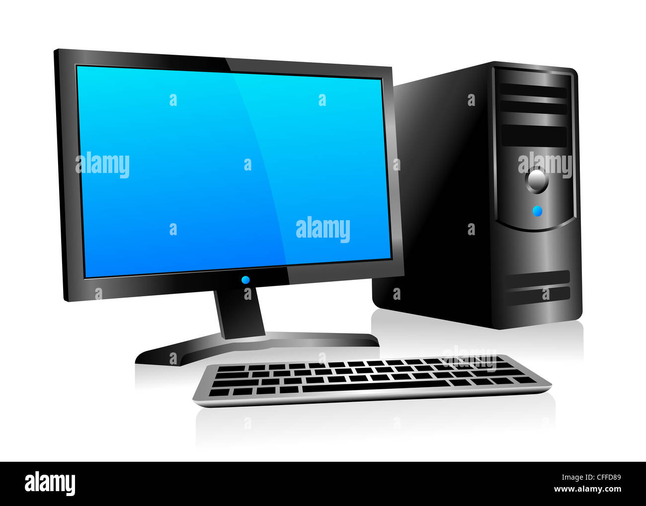 Desktop Computer - Technology Electronics Stock Photo - Alamy