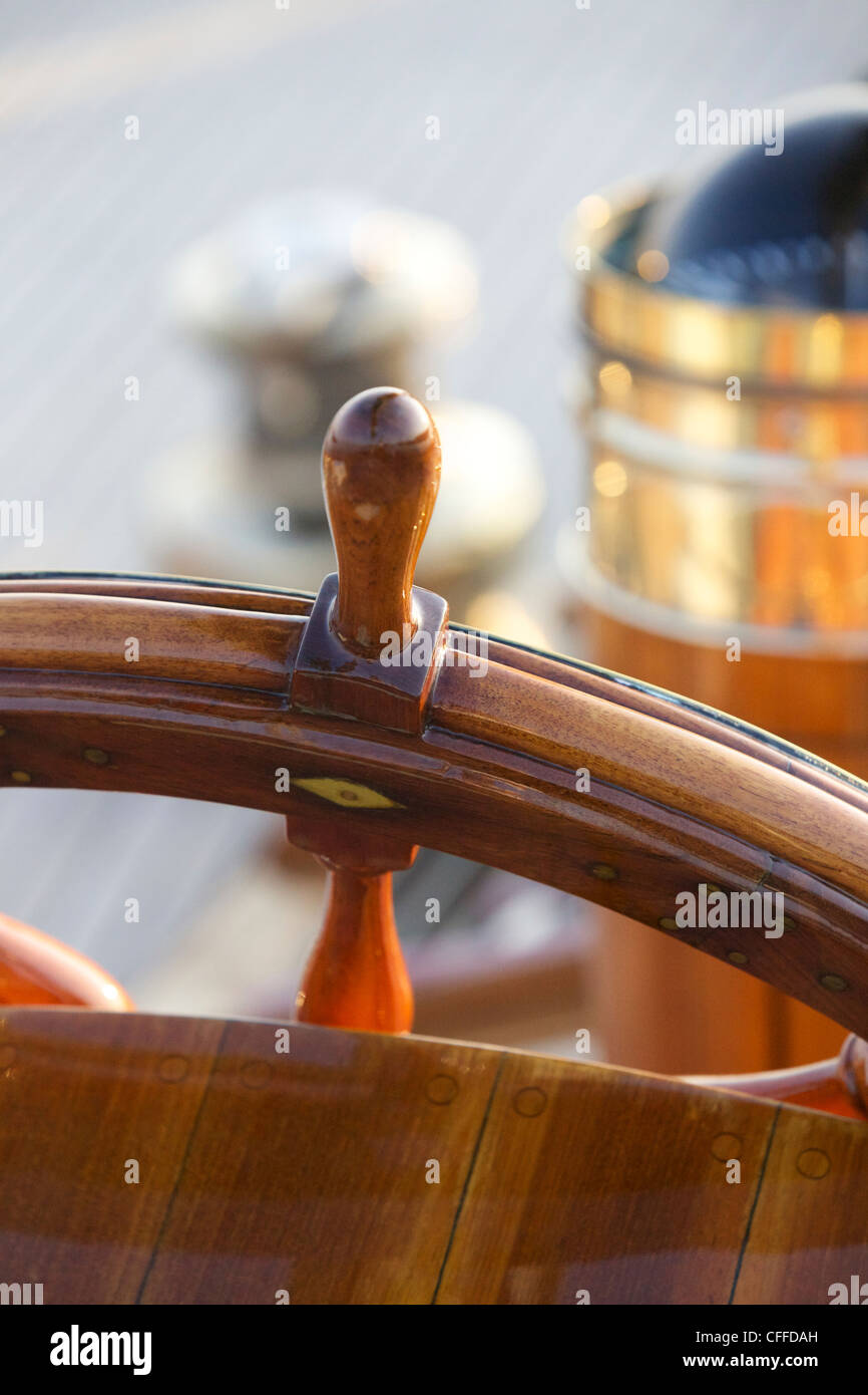 Sailing Ship Helm High Resolution Stock Photography and Images - Alamy