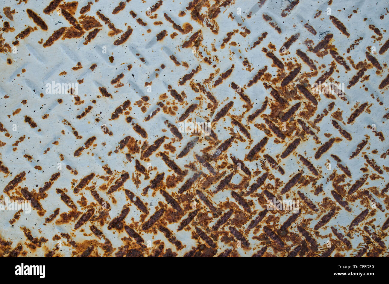 An old rusty steel floor Stock Photo - Alamy