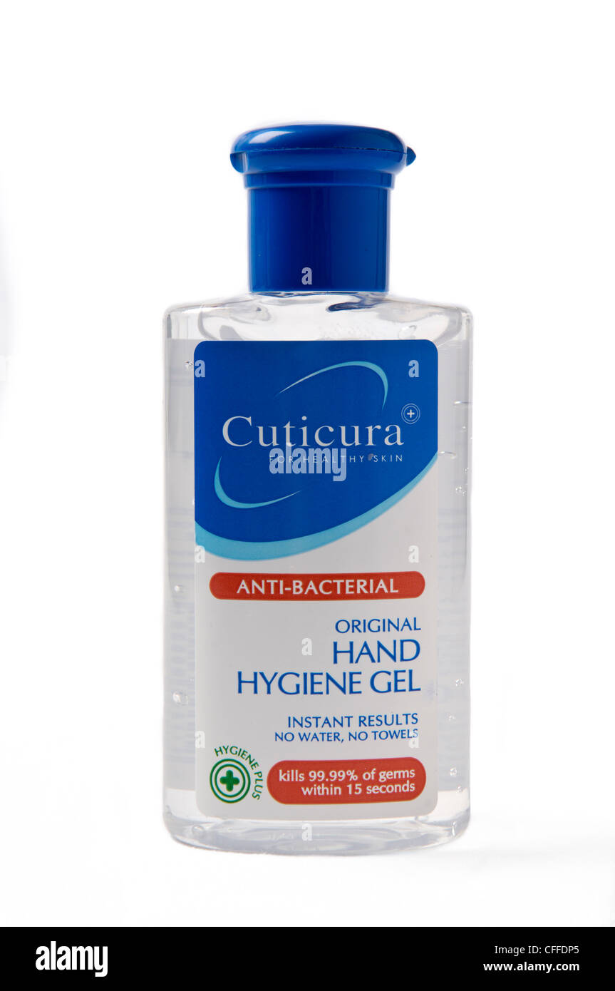 Hand cleaning gel Cut Out Stock Images & Pictures - Alamy