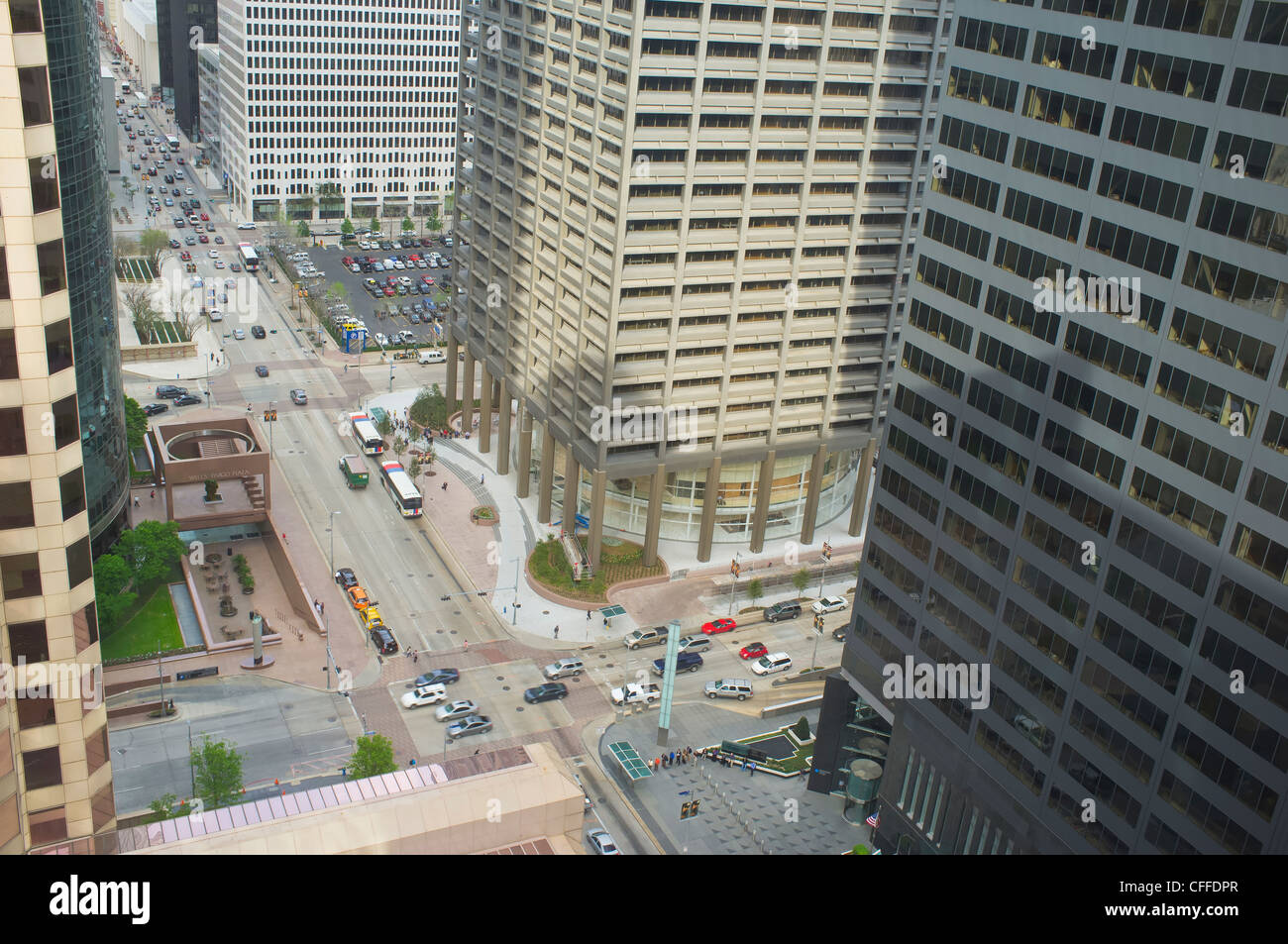Street view from hotel window hi-res stock photography and images - Alamy