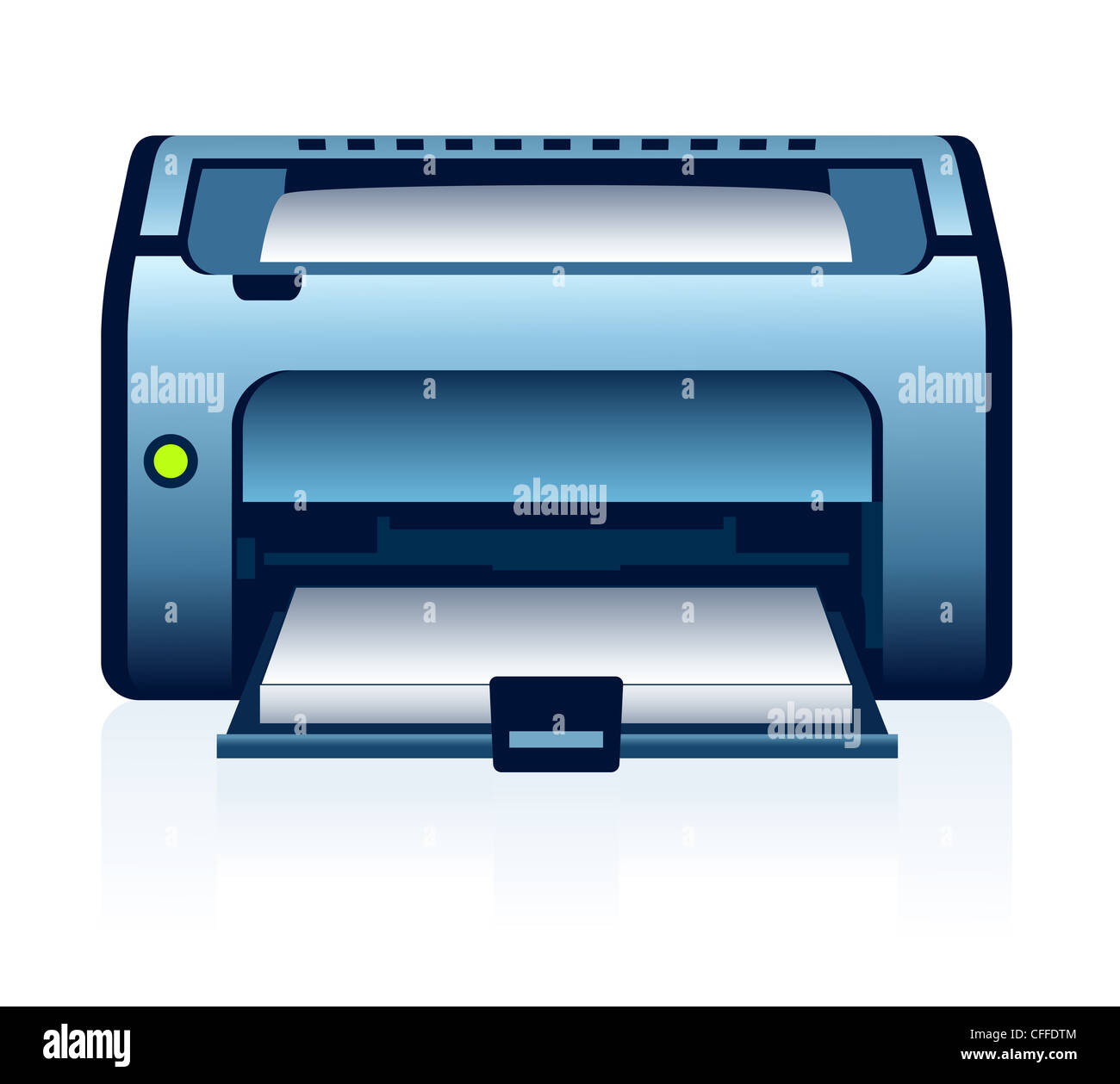 Desktop Laser Printer - Technology Electronics Stock Photo - Alamy