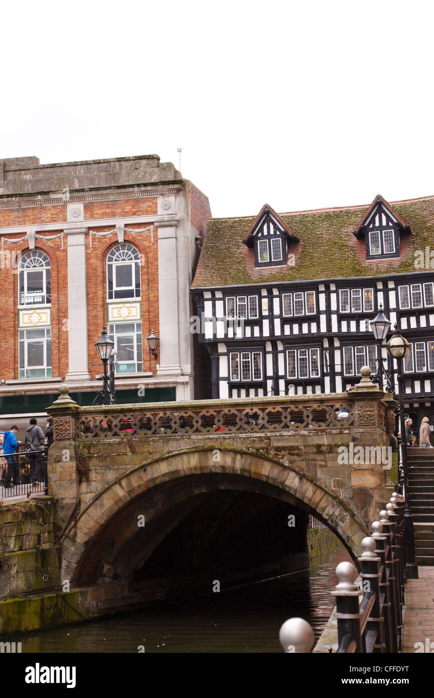Stokes coffee shop on Hign Bridge, Lincoln, Lincolnshire, England Stock ...