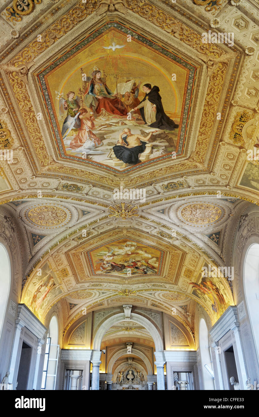 Map room vatican ceiling hi-res stock photography and images - Alamy