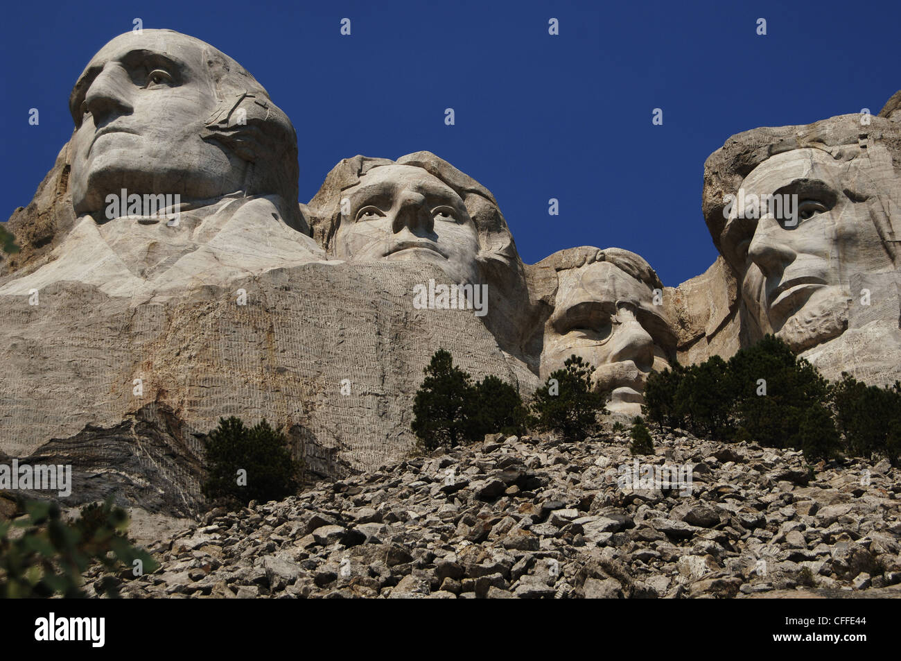 Heads monument mount rushmore presidents hi-res stock photography and ...
