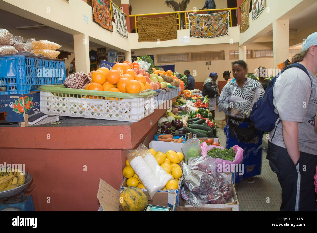 Sal Rei Boa Vista Cape Verde Fresh fruit vegetables for sale Municipal ...