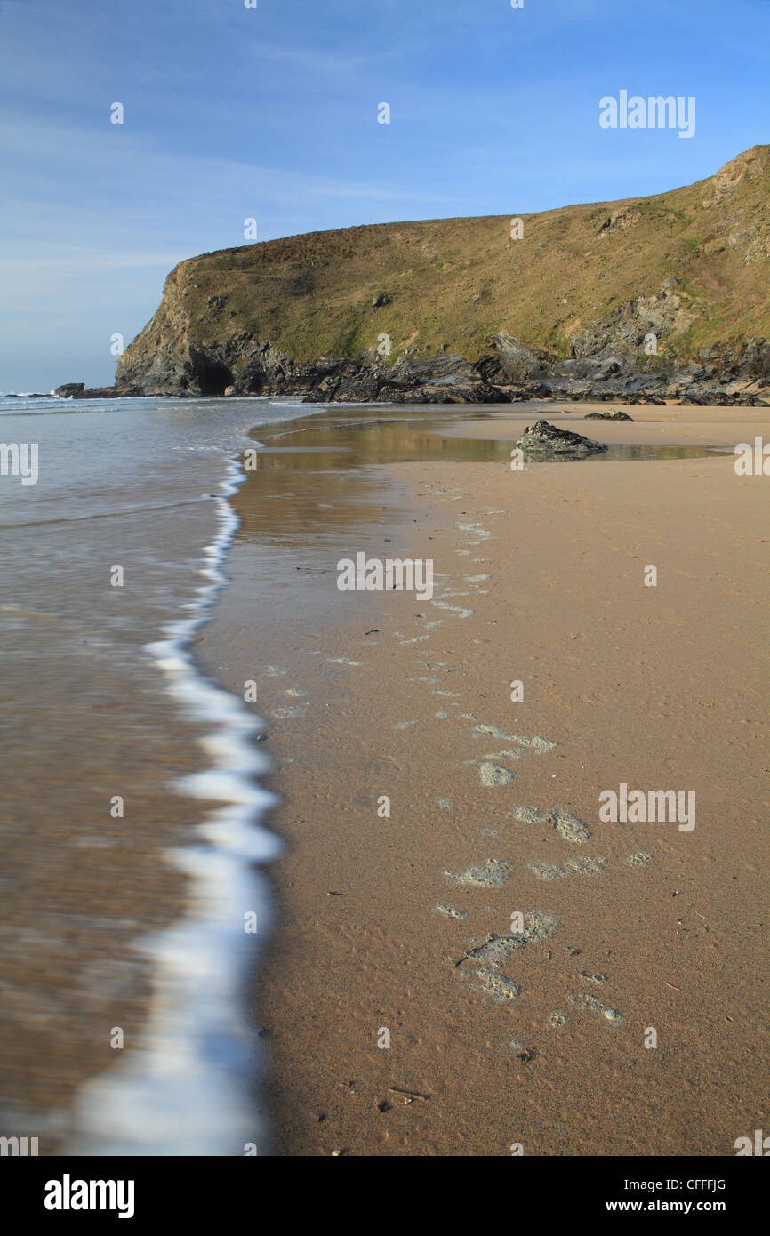 Watergate Bay, near Newquay, North Cornwall, England, UK Stock Photo ...