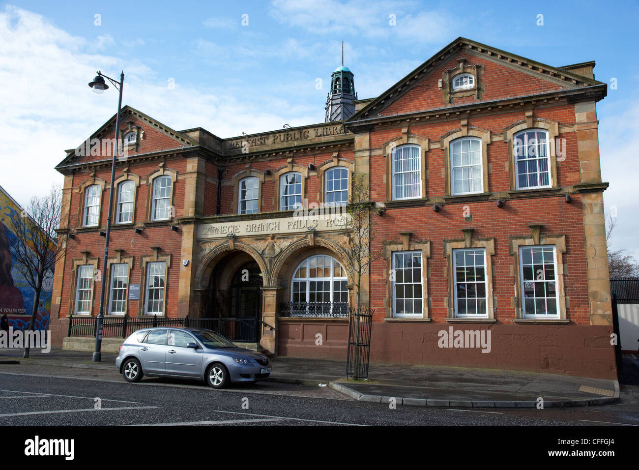 falls road carnegie branch public library Belfast Northern Ireland UK ...