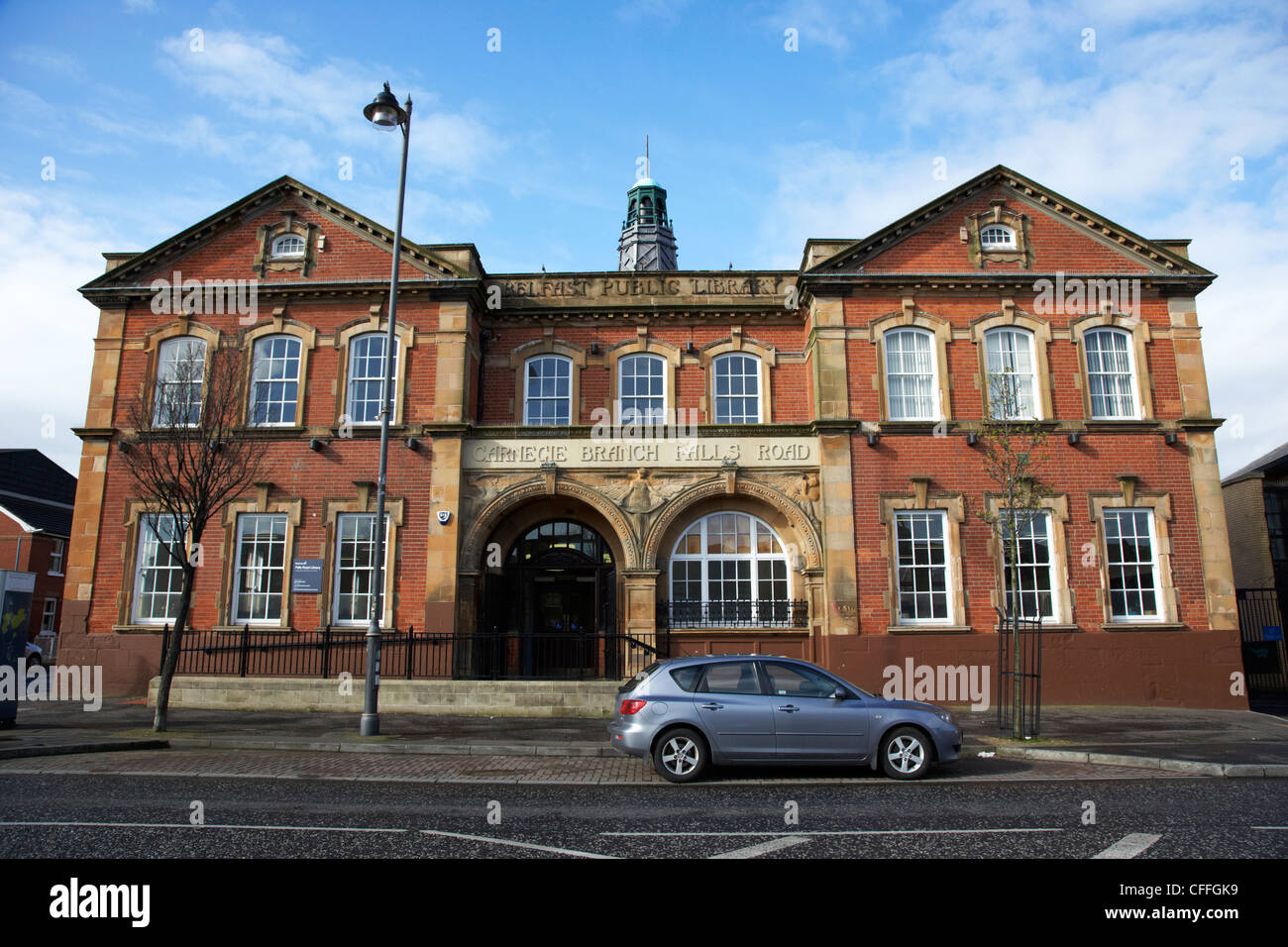 falls road carnegie branch public library Belfast Northern Ireland UK ...