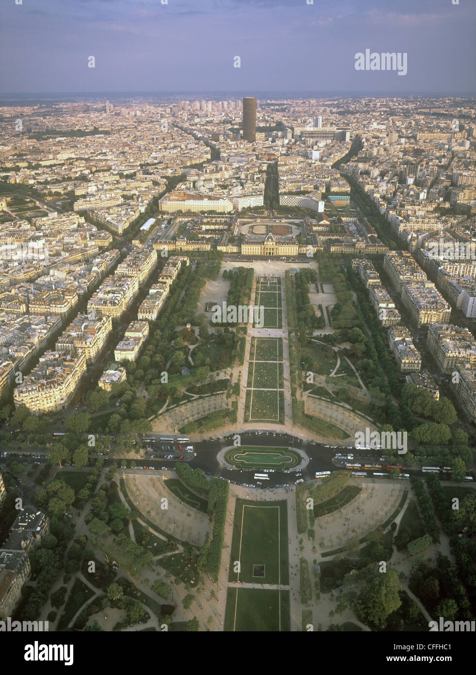 View of Paris from the Eiffel Tower Stock Photo - Alamy