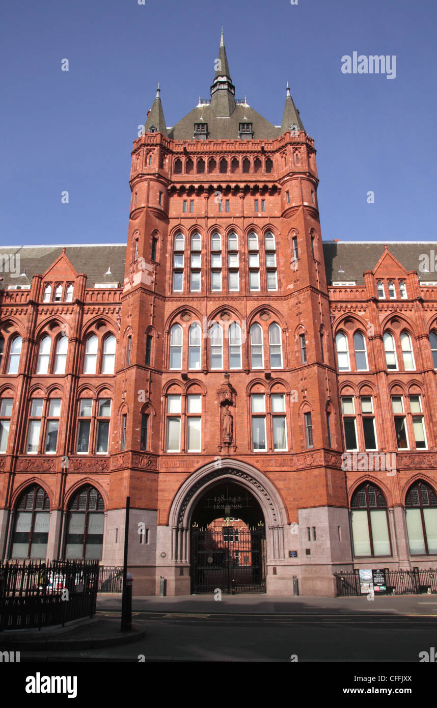 Holborn Bars Prudential Assurance Building London Stock Photo - Alamy