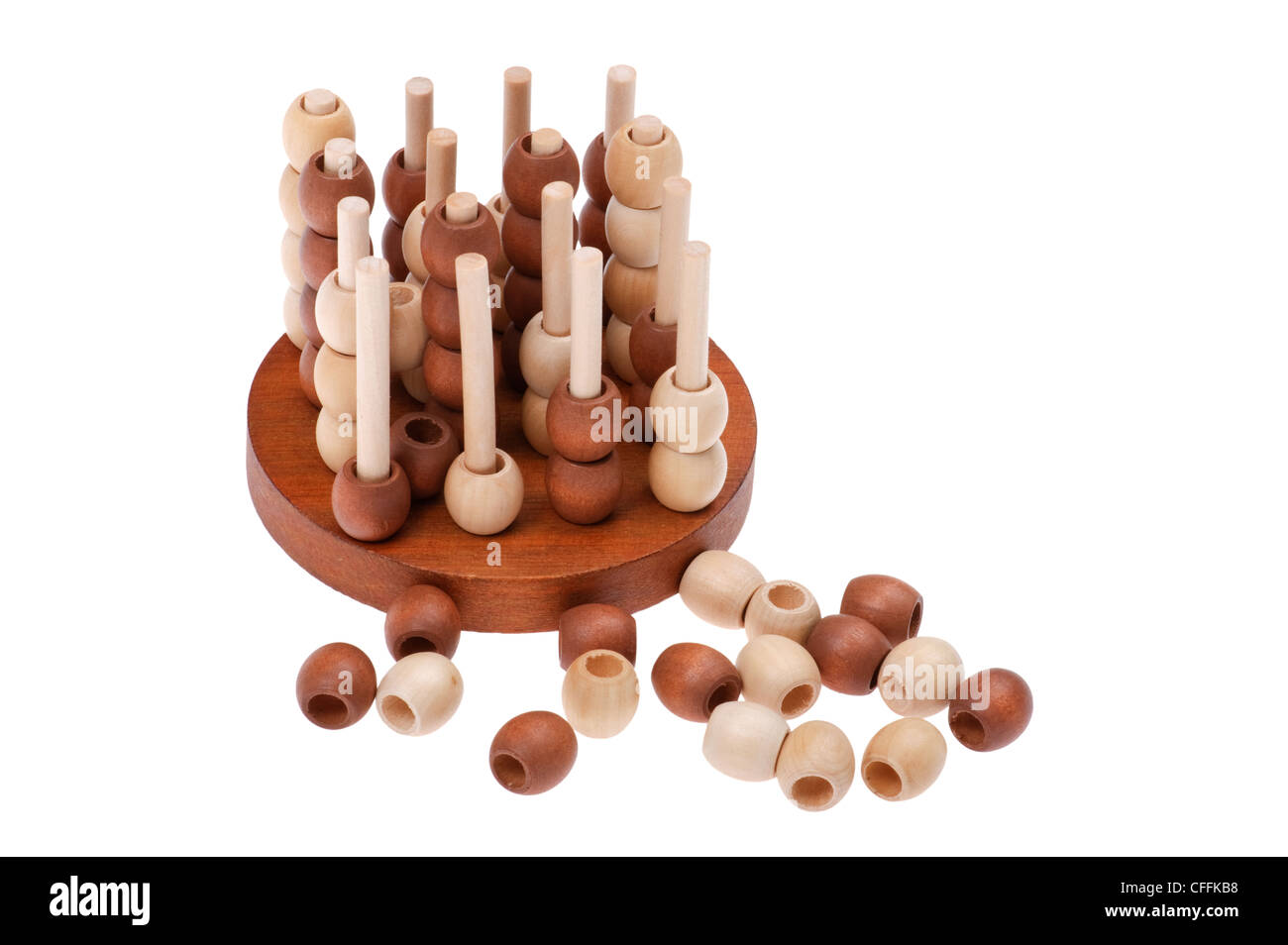 object on white - puzzle game close up Stock Photo - Alamy