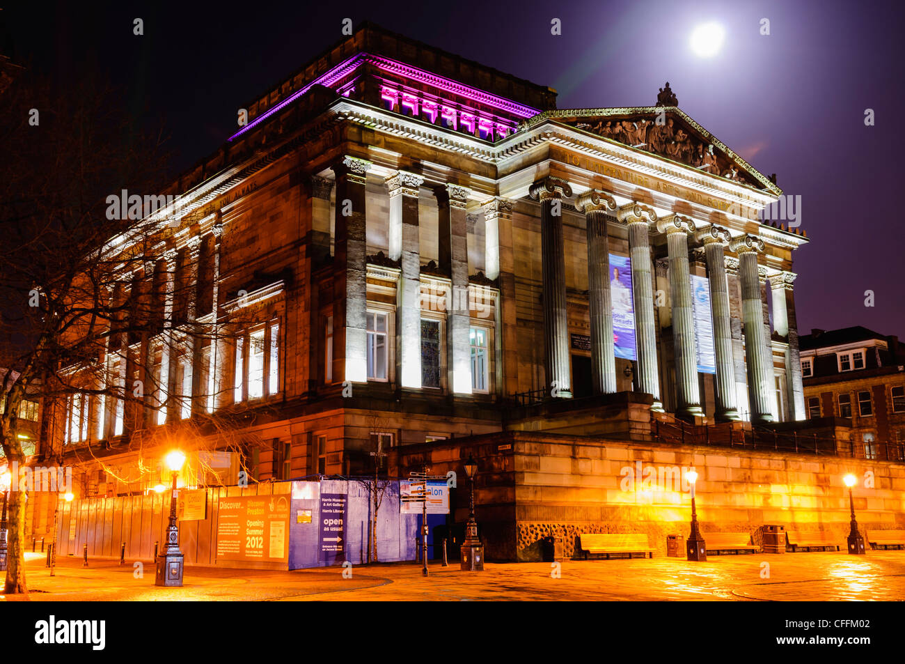 The Harris Museum and Art Gallery, Preston Stock Photo - Alamy