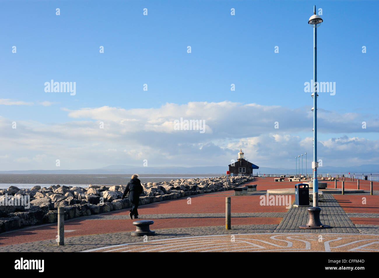 Morecambe jetty hi-res stock photography and images - Alamy