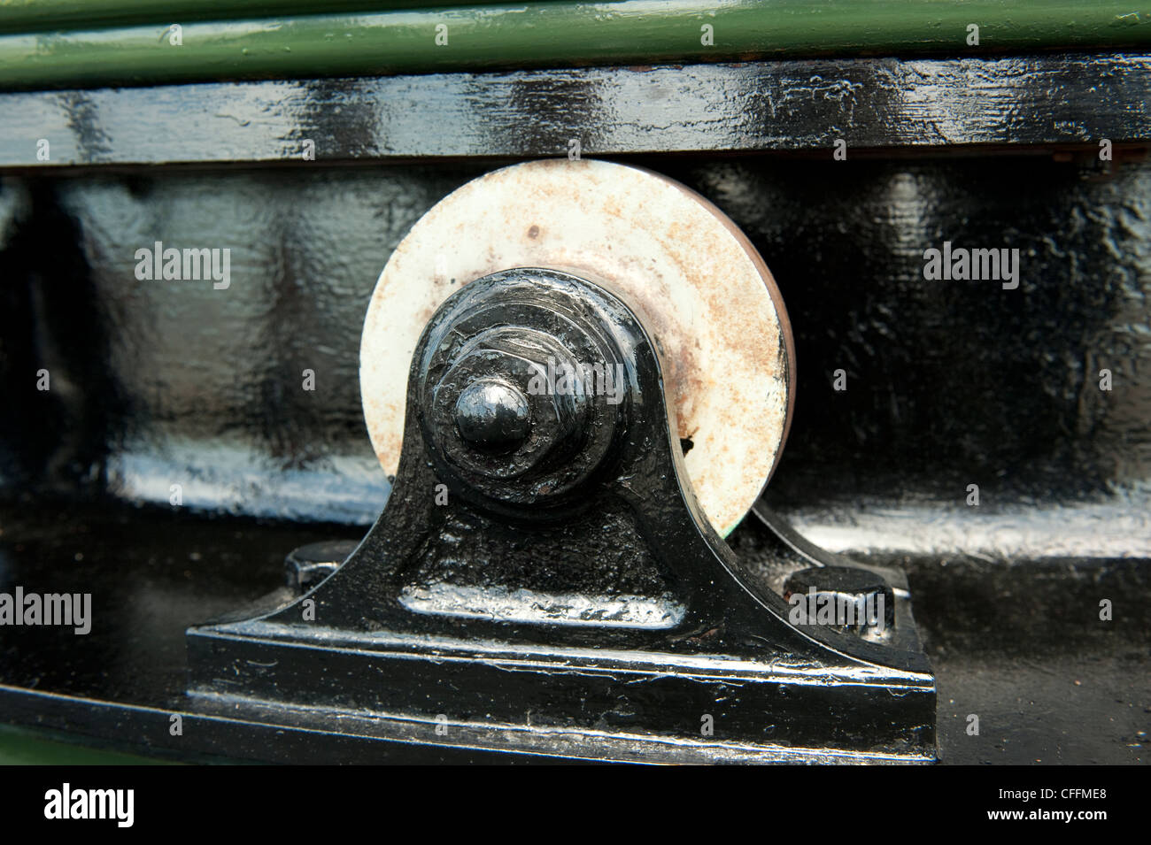 Cast Iron Lighthouse bearing wheel for rotating lamp Stock Photo - Alamy