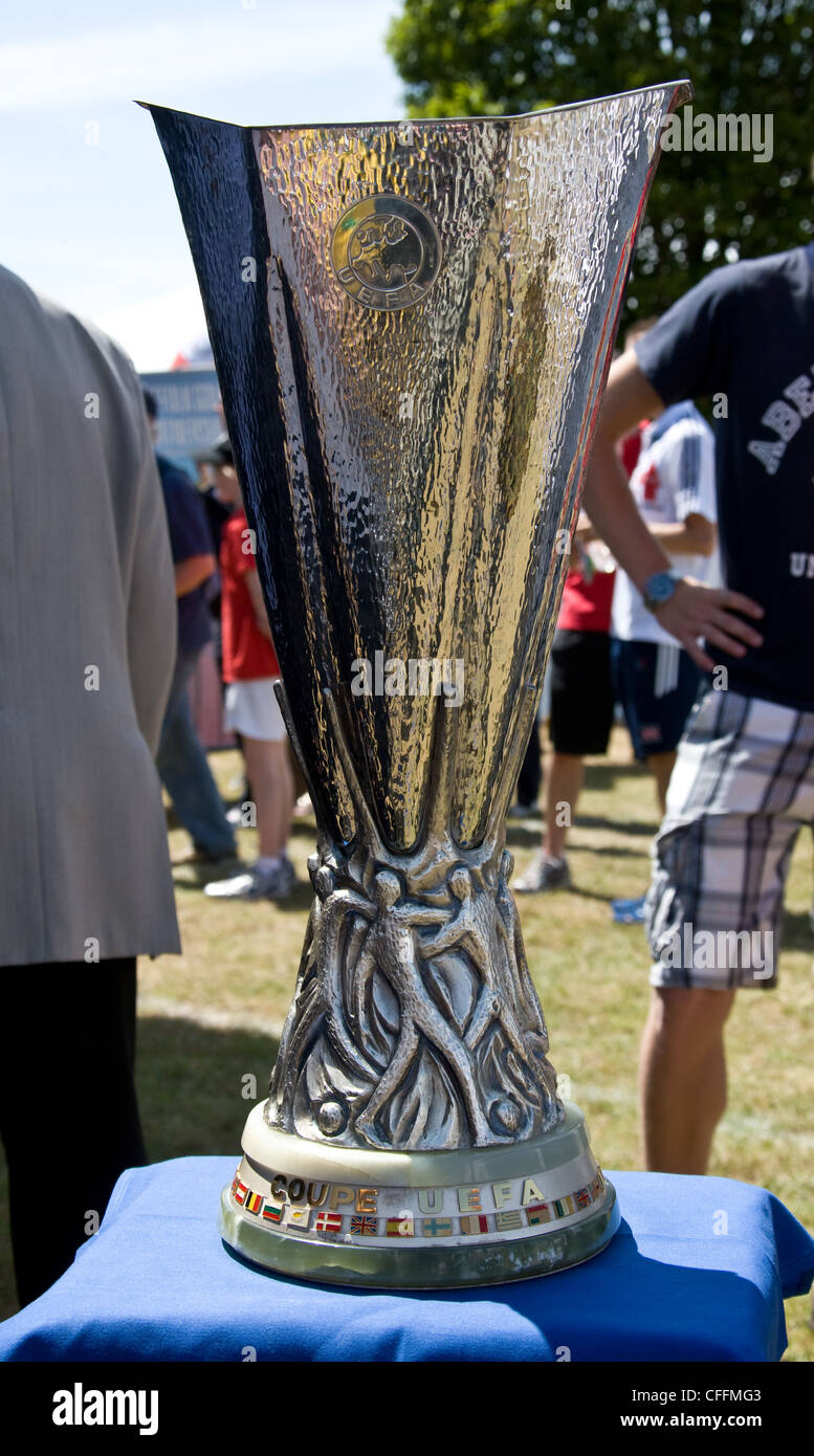 The UEFA Cup Stock Photo - Alamy