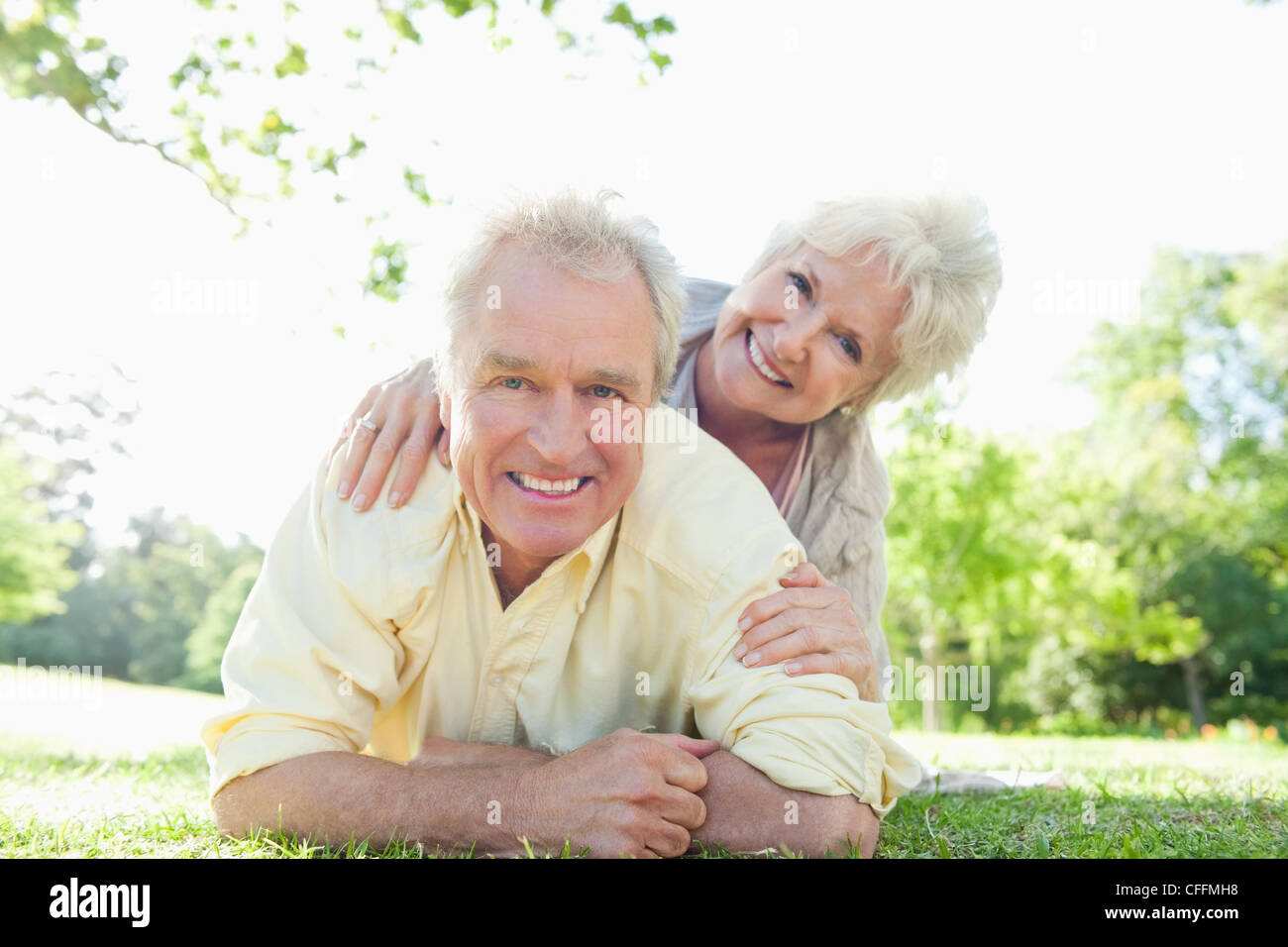 Woman on top of man hi-res stock photography and images - Alamy