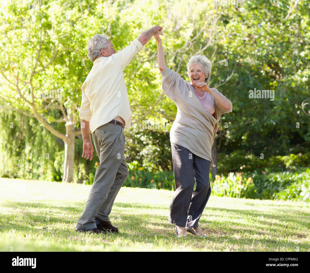 Dance laughing hi-res stock photography and images - Alamy