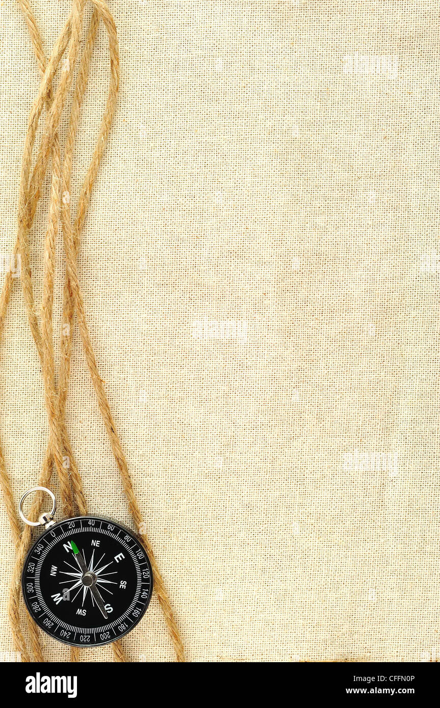 Compass and rope hi-res stock photography and images - Alamy