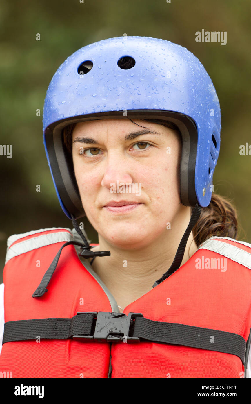 ADULT WOMAN WEARING TYPICAL WATER SPORT OUTFIT Stock Photo - Alamy