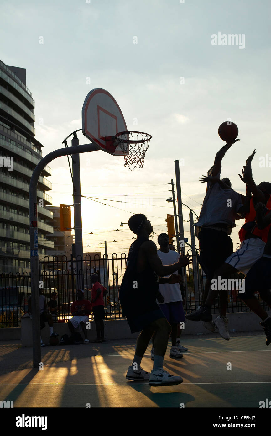 Canadian basketball court hi-res stock photography and images - Alamy