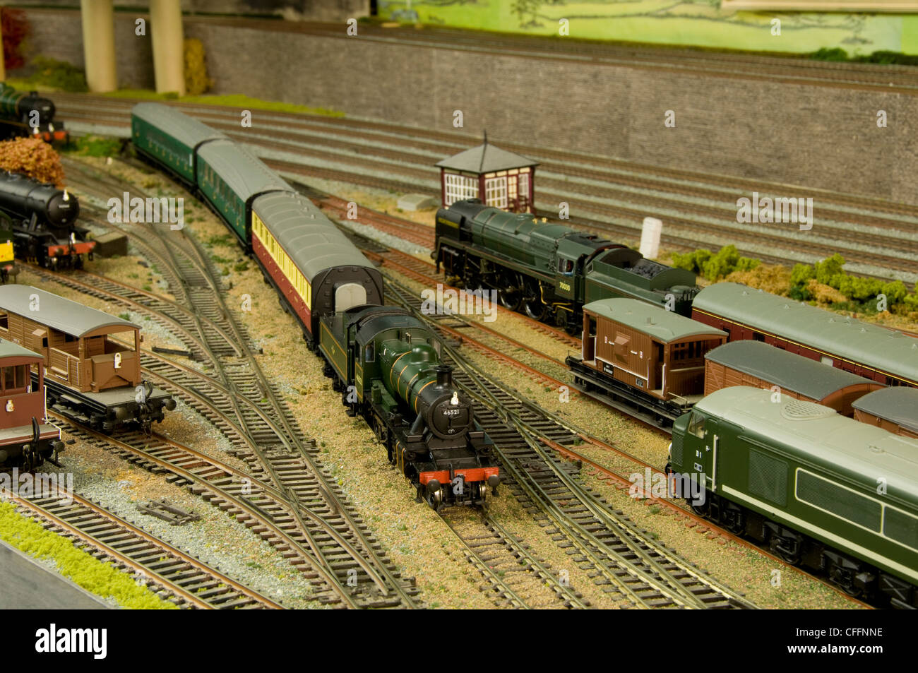 Model railway layout hi-res stock photography and images - Alamy
