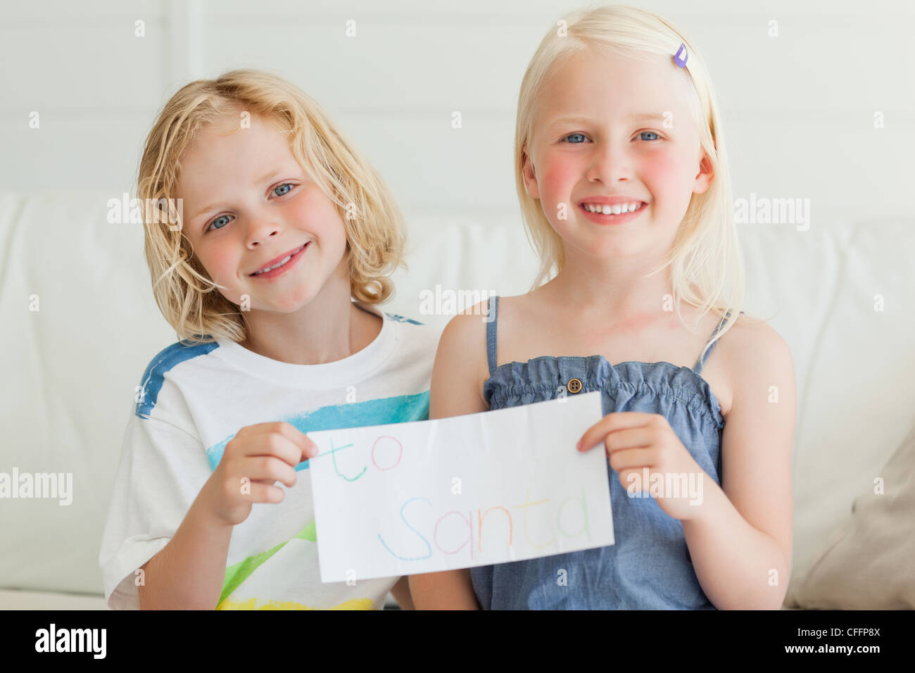 Boy girl letter hi-res stock photography and images - Alamy