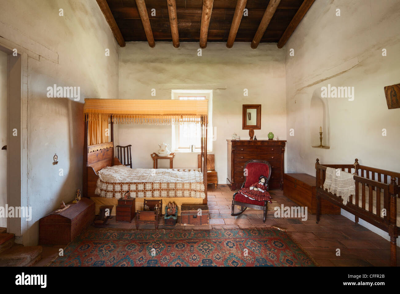 Casa de Estudillo, Old Town San Diego Stock Photo - Alamy