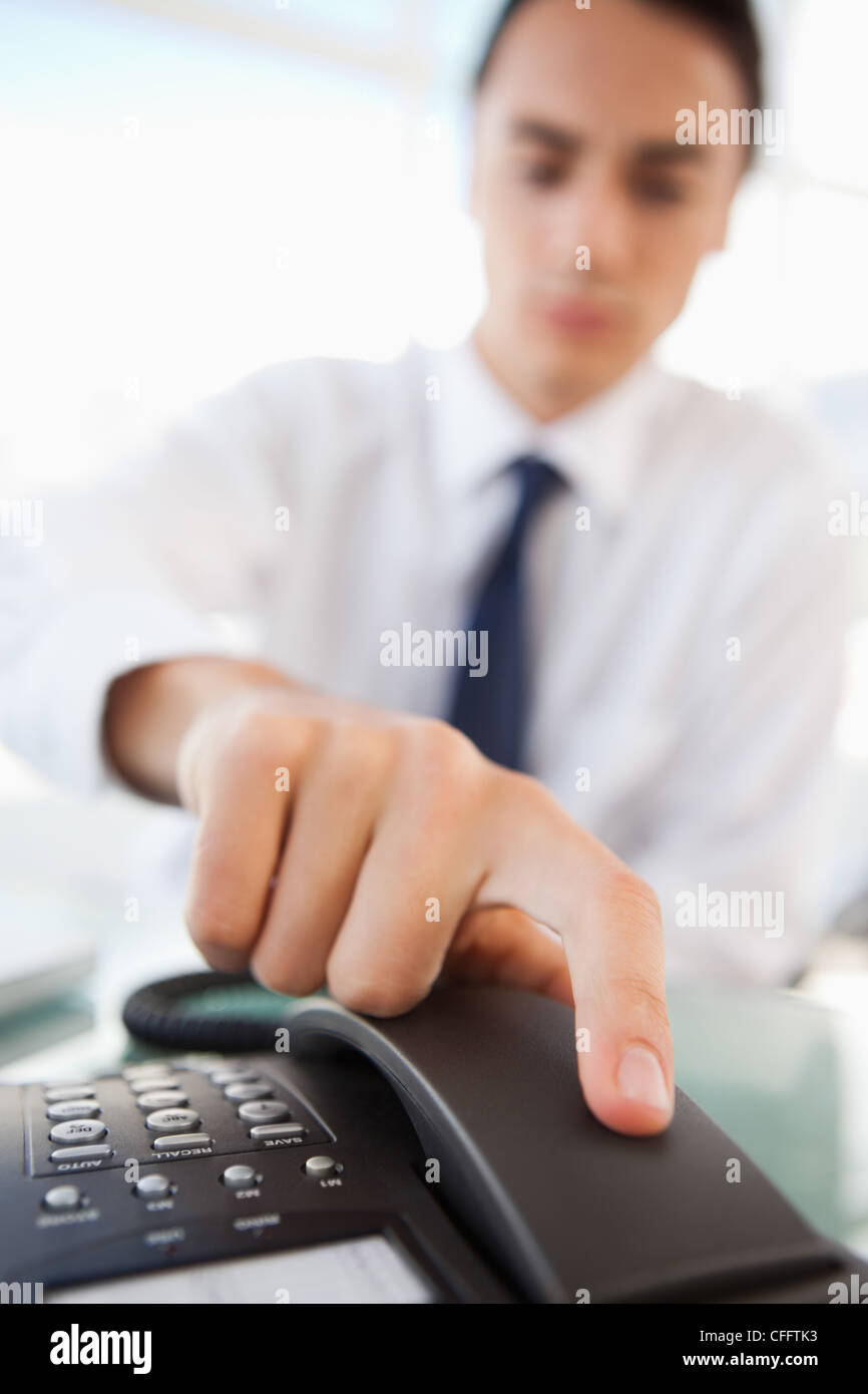 Hang up phone hi-res stock photography and images - Alamy
