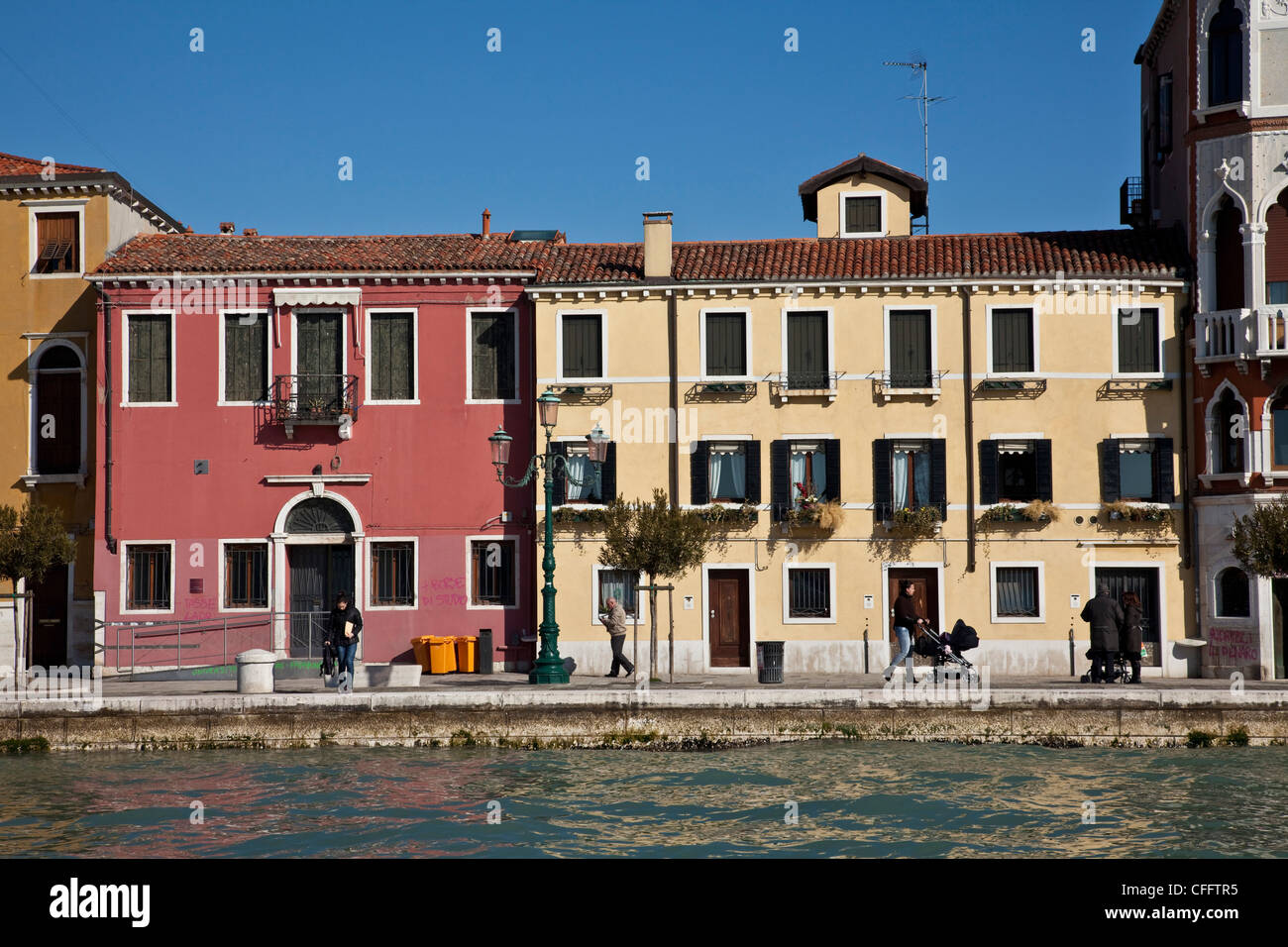 Zattere Waterfront, Venice, Italy Stock Photo - Alamy