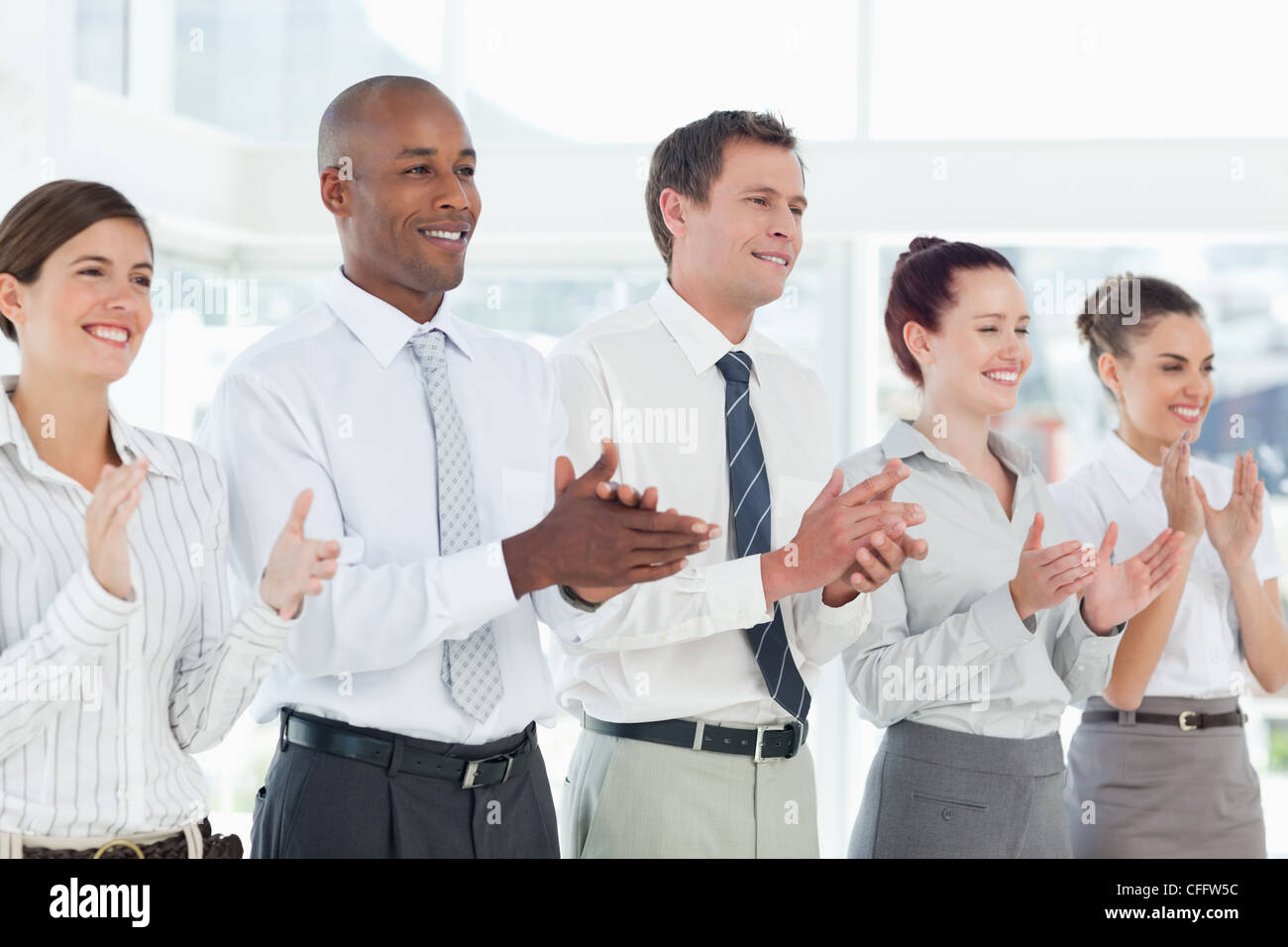 Clapping black man applauding in hi-res stock photography and images ...