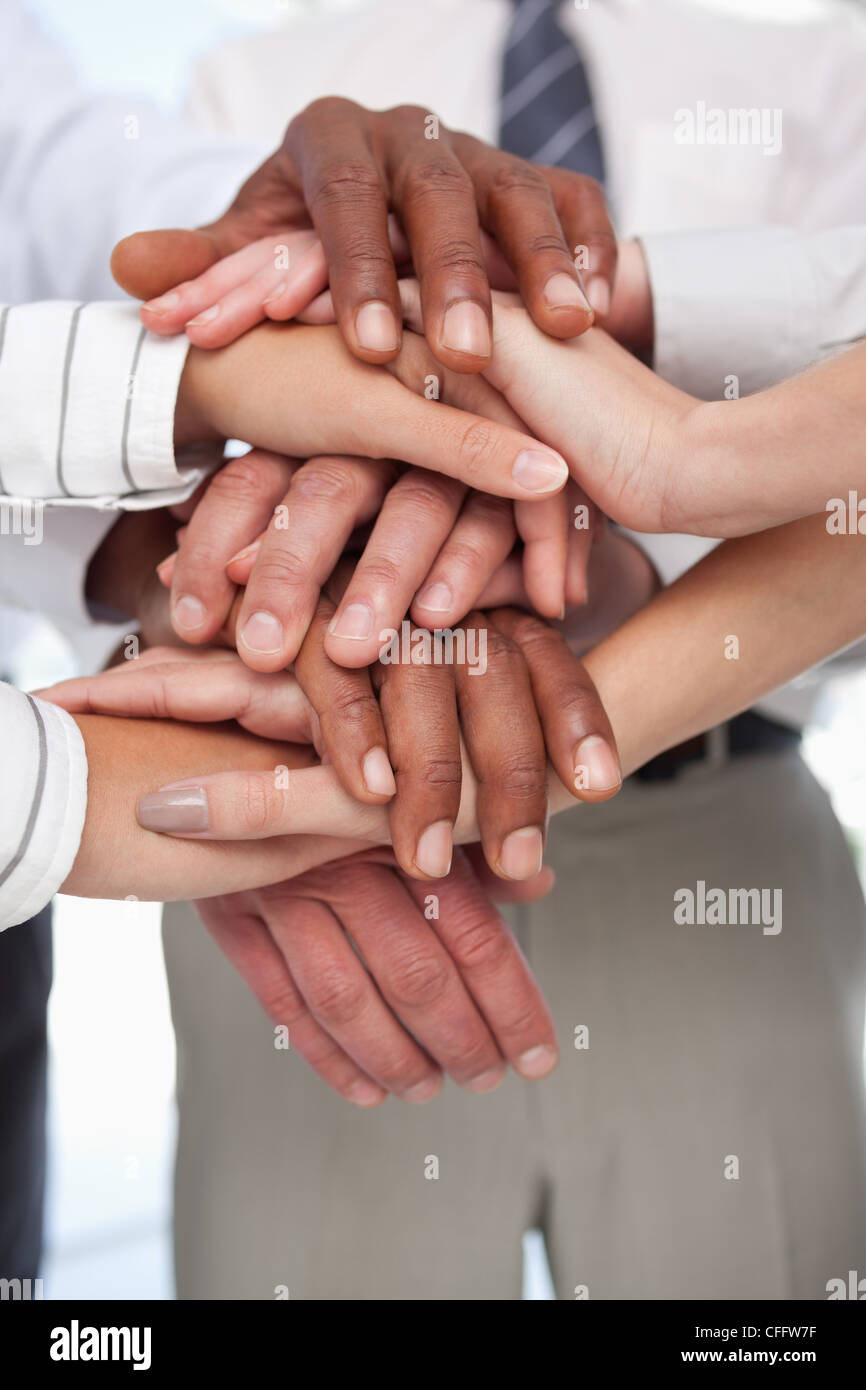 Together hands hi-res stock photography and images - Alamy