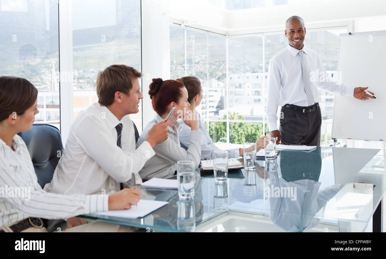Giving a formal presentation hi-res stock photography and images - Alamy