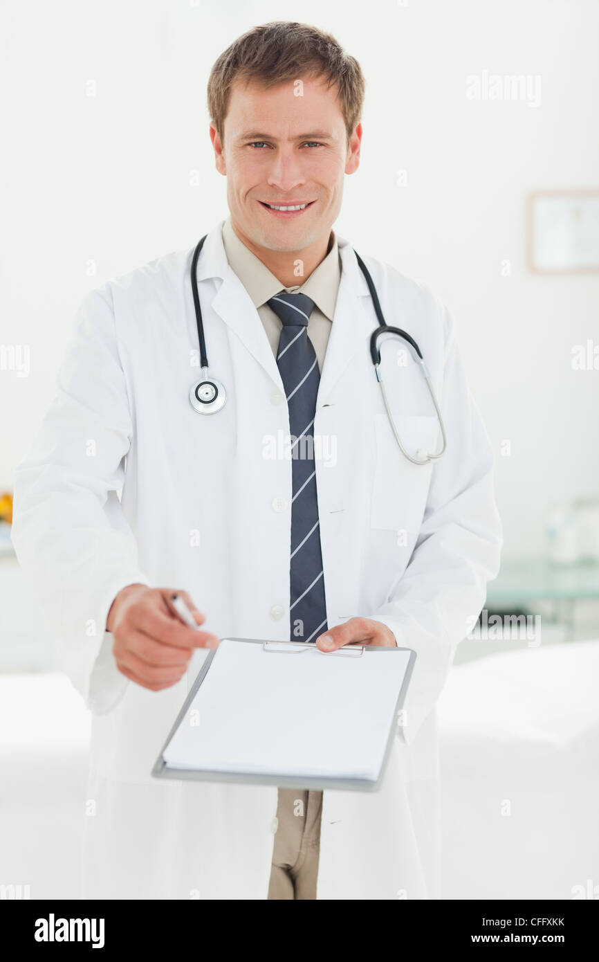 Physician signature hi-res stock photography and images - Alamy