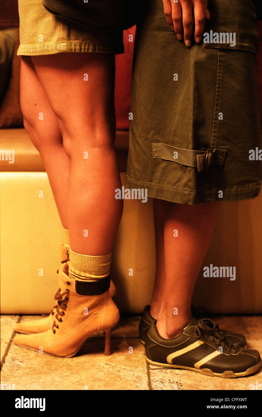 African woman feet hi-res stock photography and images - Alamy
