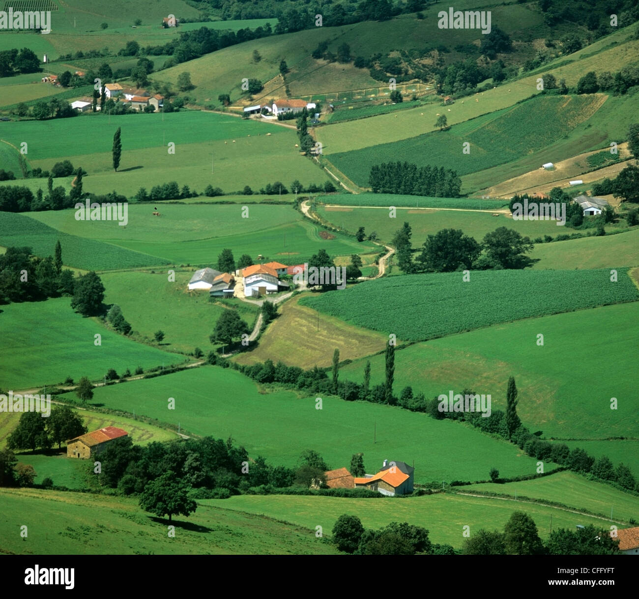 pays basque countryside country scenic scenics scenery hills mountain ...