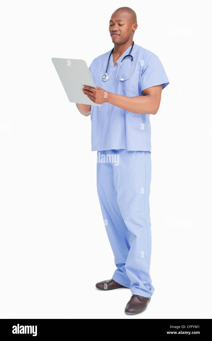 Professional young male doctor in Cut Out Stock Images & Pictures - Alamy