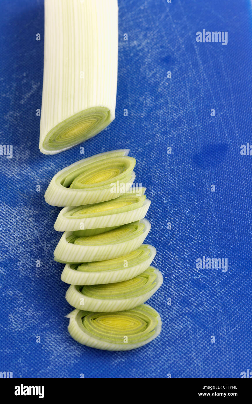 Leek slice hi-res stock photography and images - Alamy