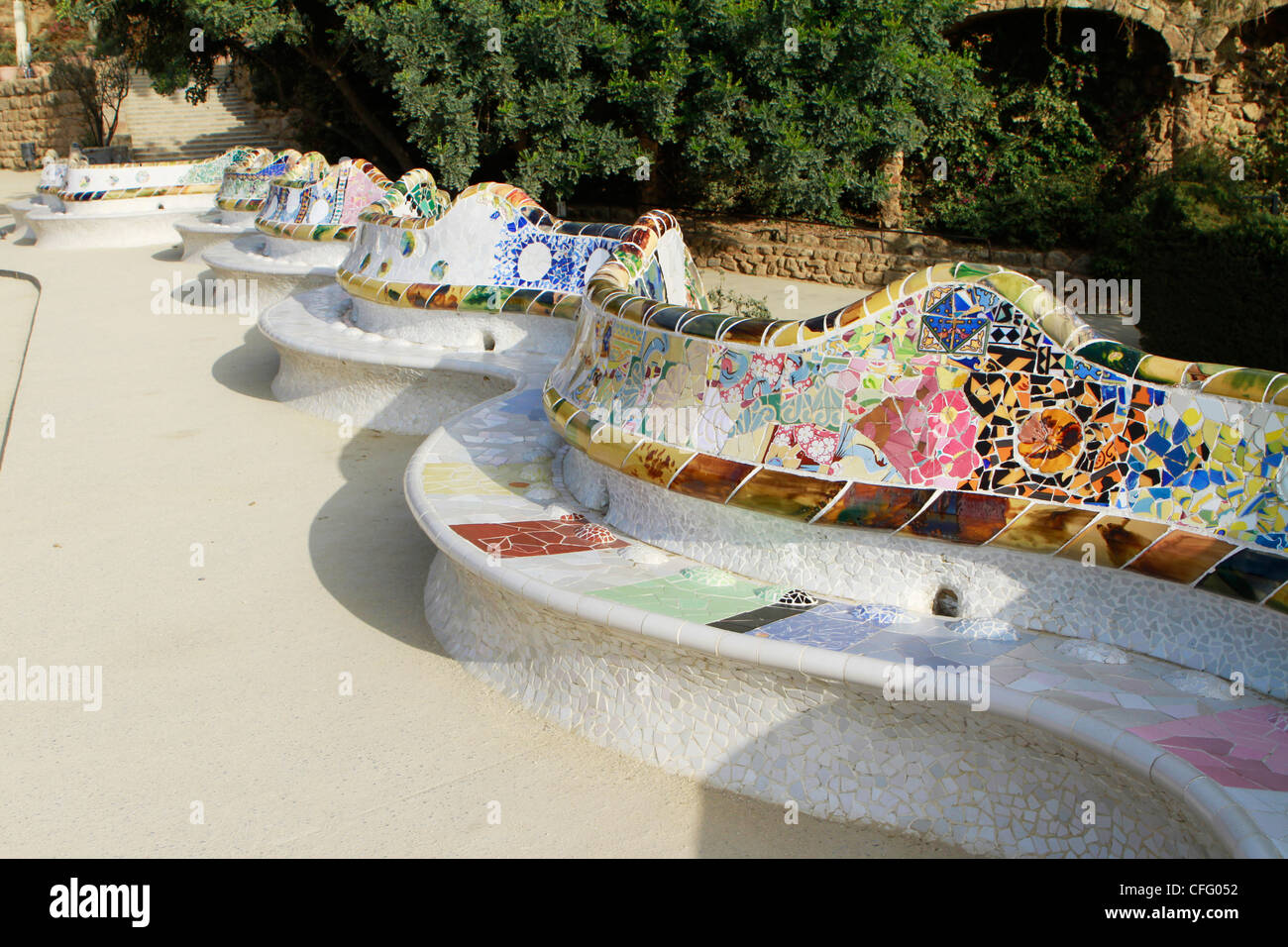 Park Guell Bench