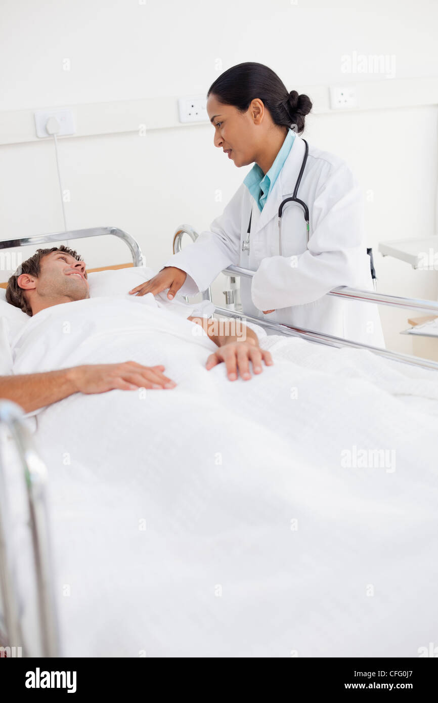 Standing patient bed serious hi-res stock photography and images - Alamy