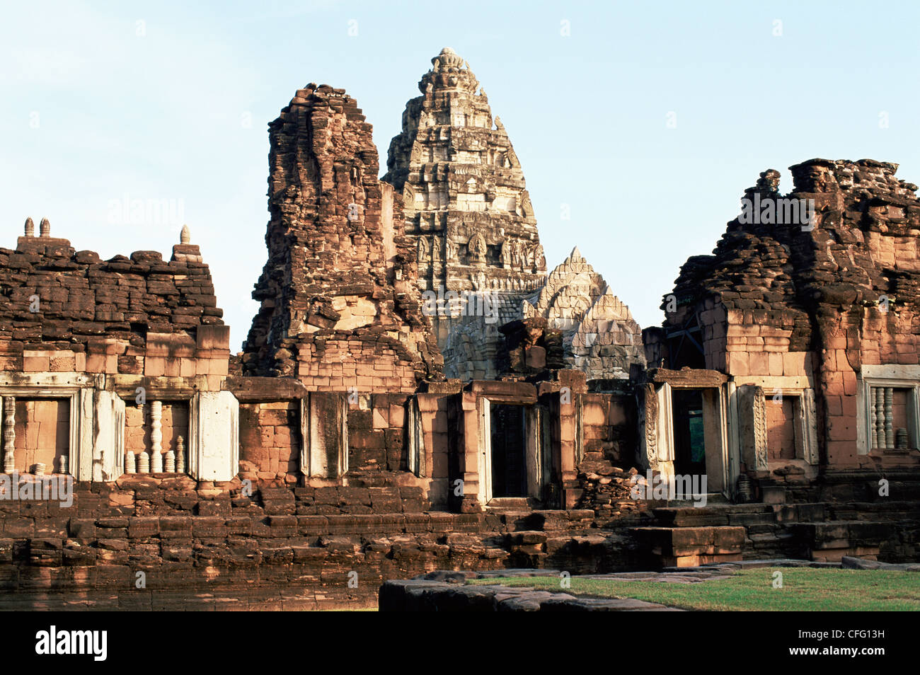 Thailand, Khorat, Phimai, Khmer Ruins at Phimai Historical Park Stock ...