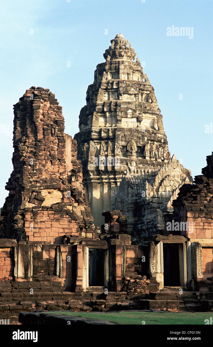 Thailand, Khorat, Phimai, Khmer Ruins at Phimai Historical Park Stock ...