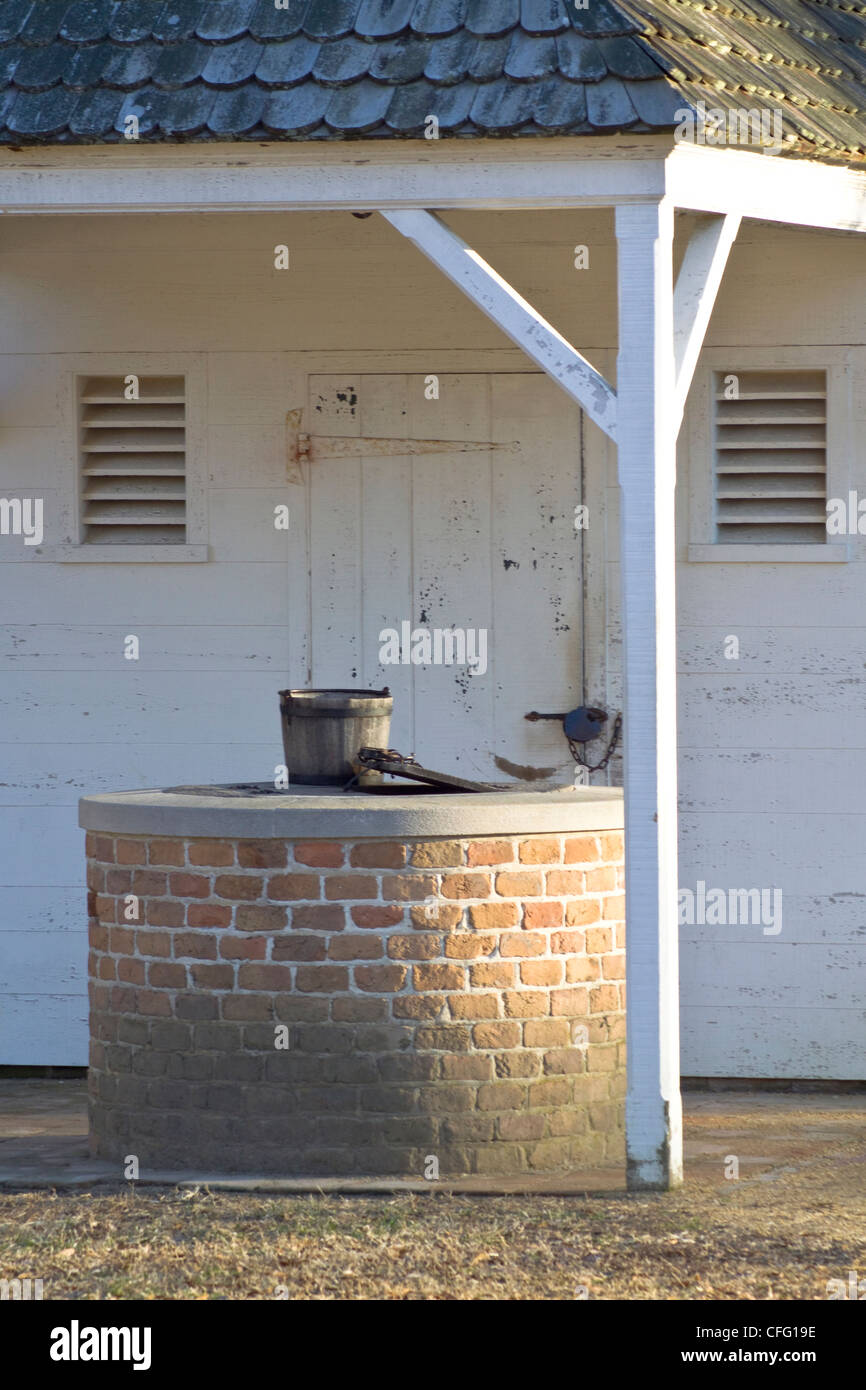 Well-house in Virginia's Historic Triangle Colonial Williamsburg ...