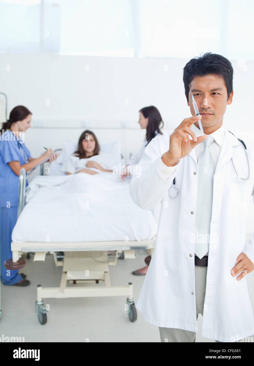 Stern doctor hi-res stock photography and images - Alamy