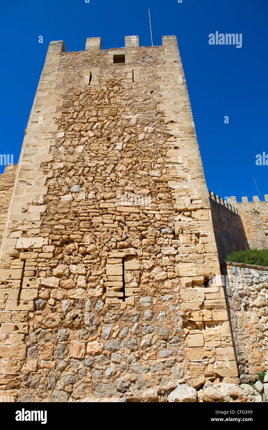 Castle of Capdepera. Majorca. Balearic Islands. Spain Stock Photo - Alamy