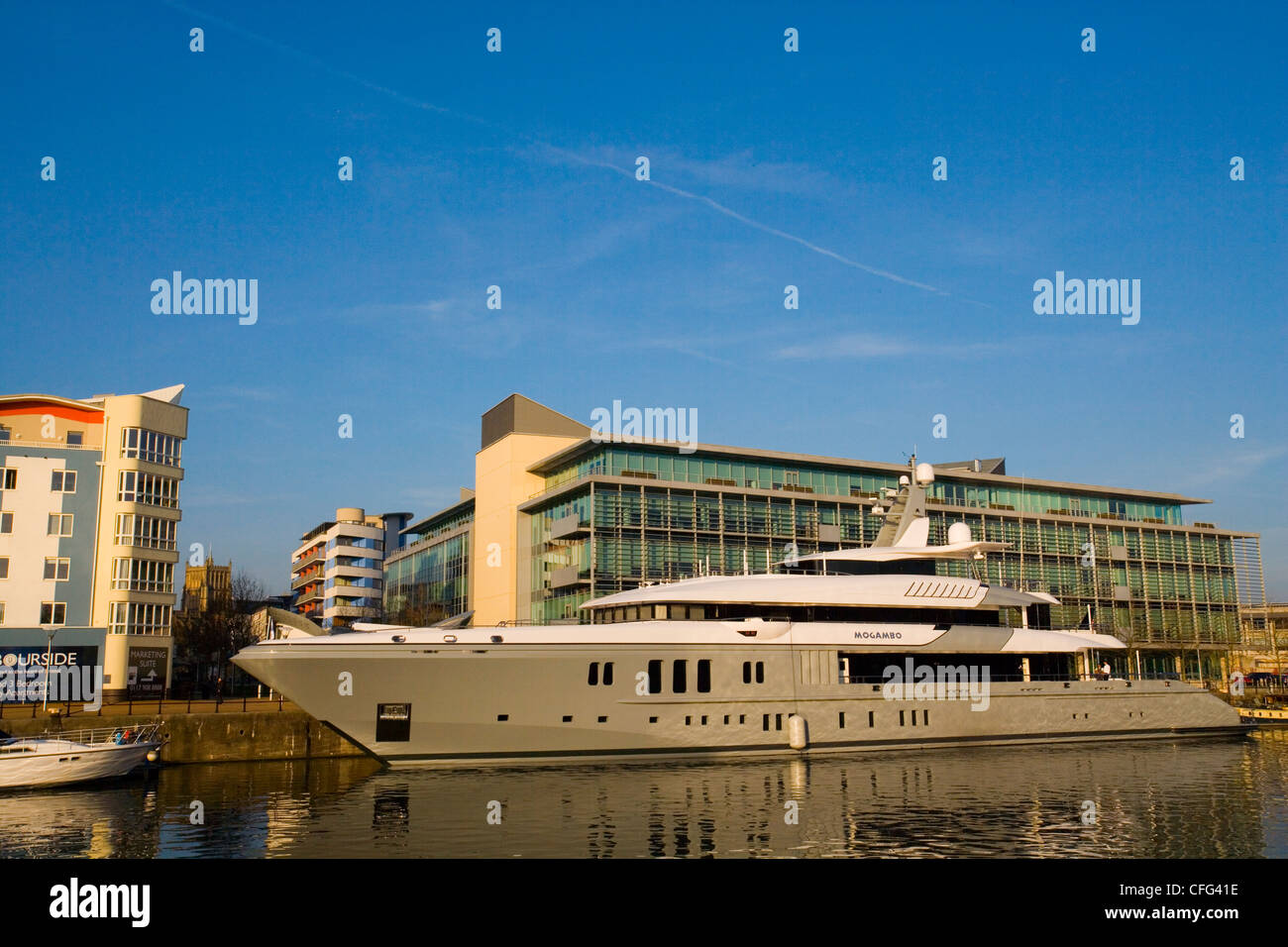 MOGAMBO SUPER YACHT Stock Photo - Alamy
