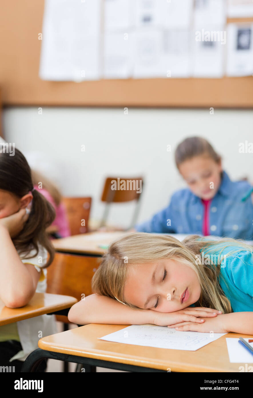 People Sleeping In Class