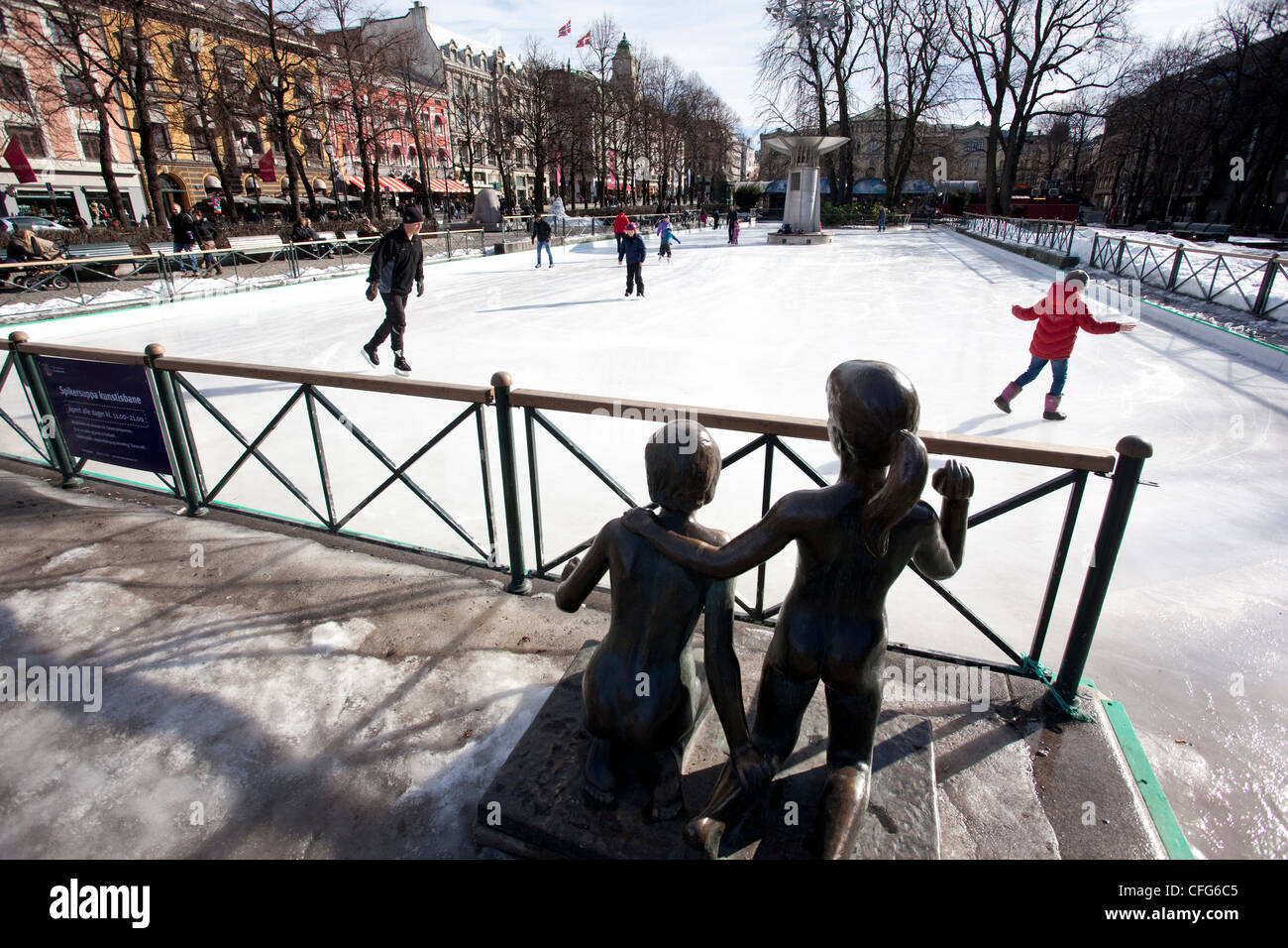 Oslo winter hi-res stock photography and images - Alamy